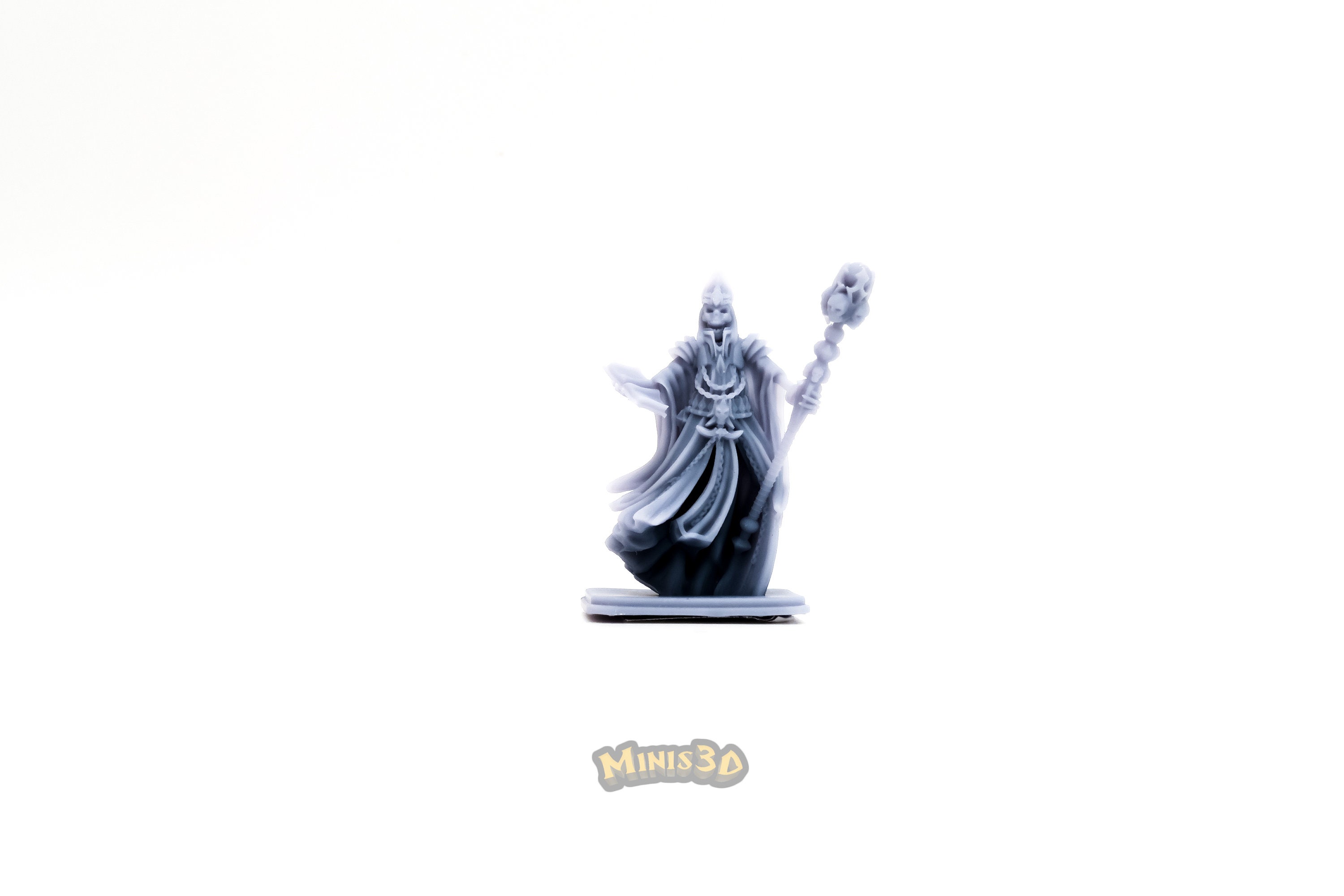 Warlock Demon Mummy Skeleton HQ Minis3d | Etsy