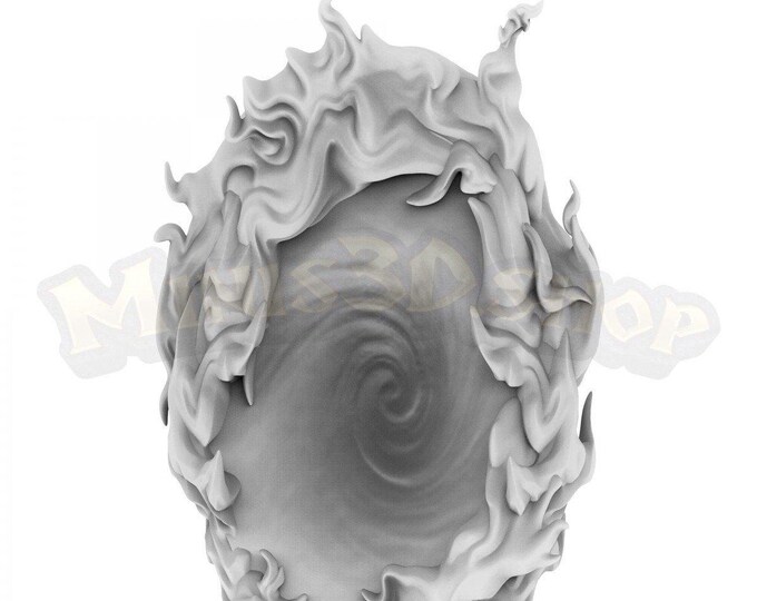 The Hunters Mouth Demon Spawn Gate/ Portal Unpainted Terrain for Ttrpgs ...