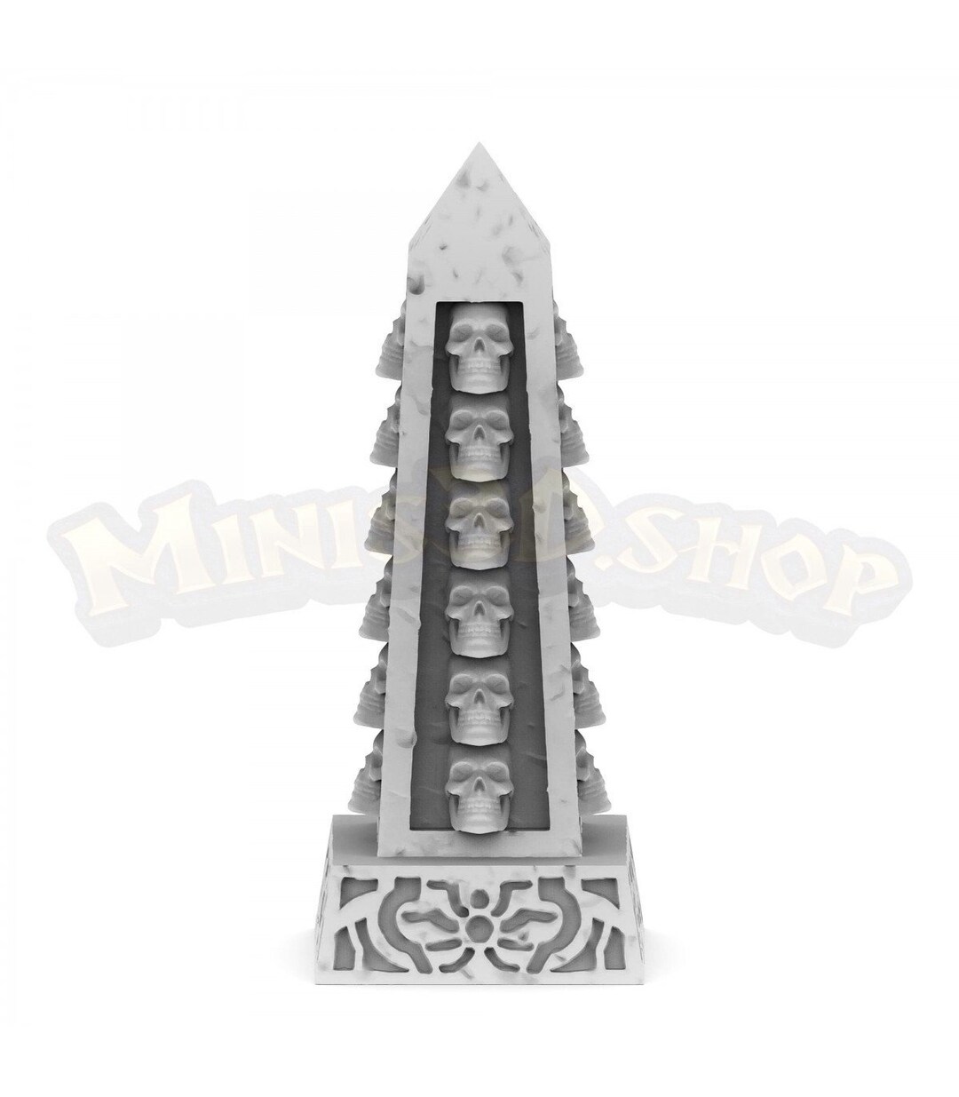 Obelisk of Skulls CF224 - Etsy