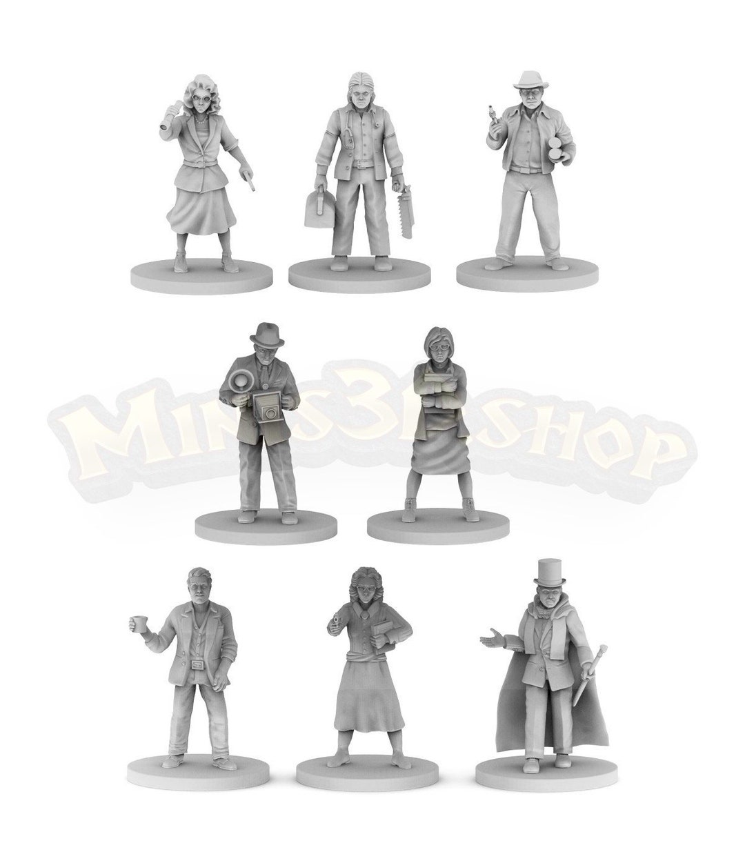 Investigator 2 Pack 8 Minis HL064 - Etsy