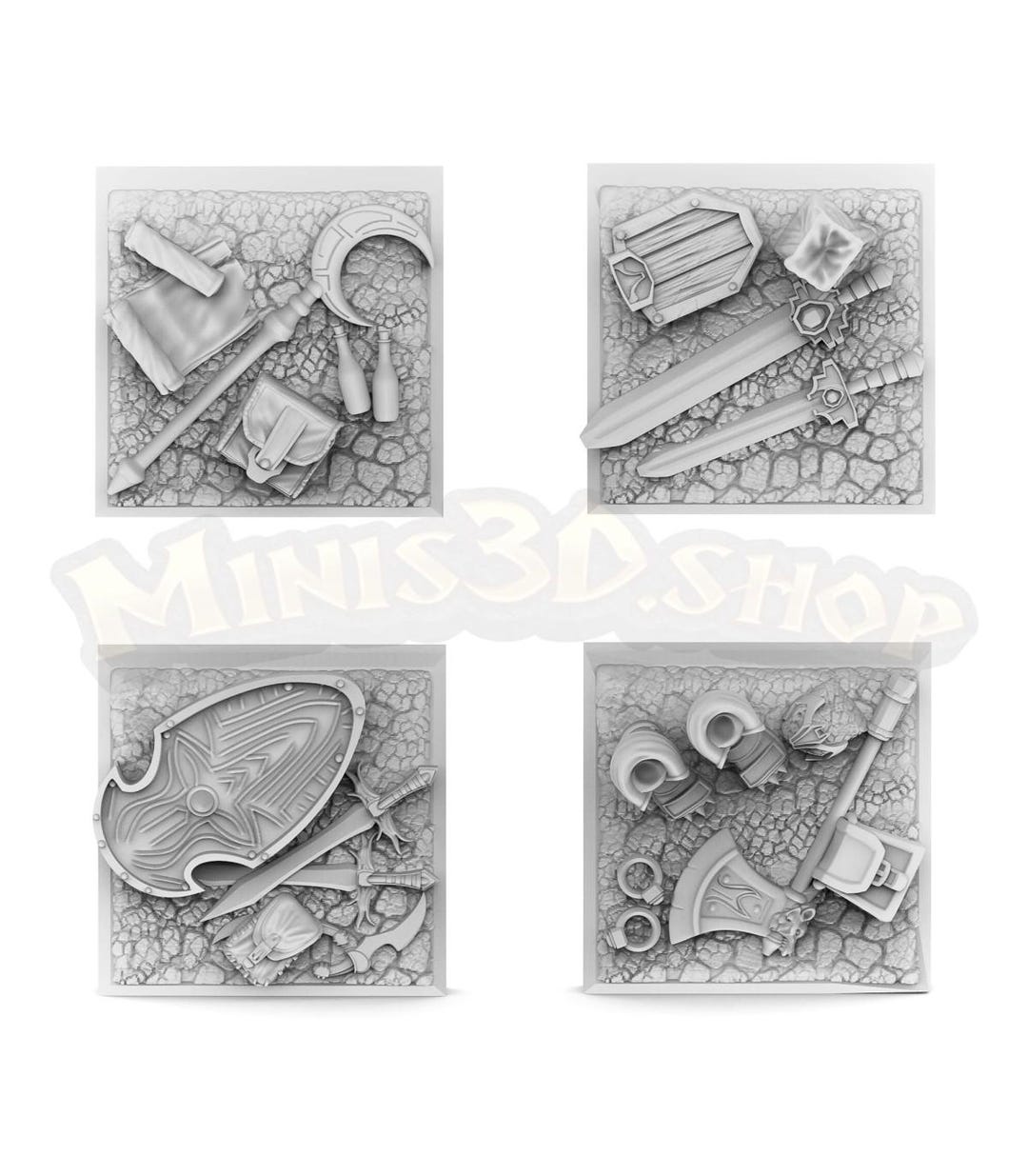 Fallen Heroes Tokens - Pack (4M) CV285 - Etsy