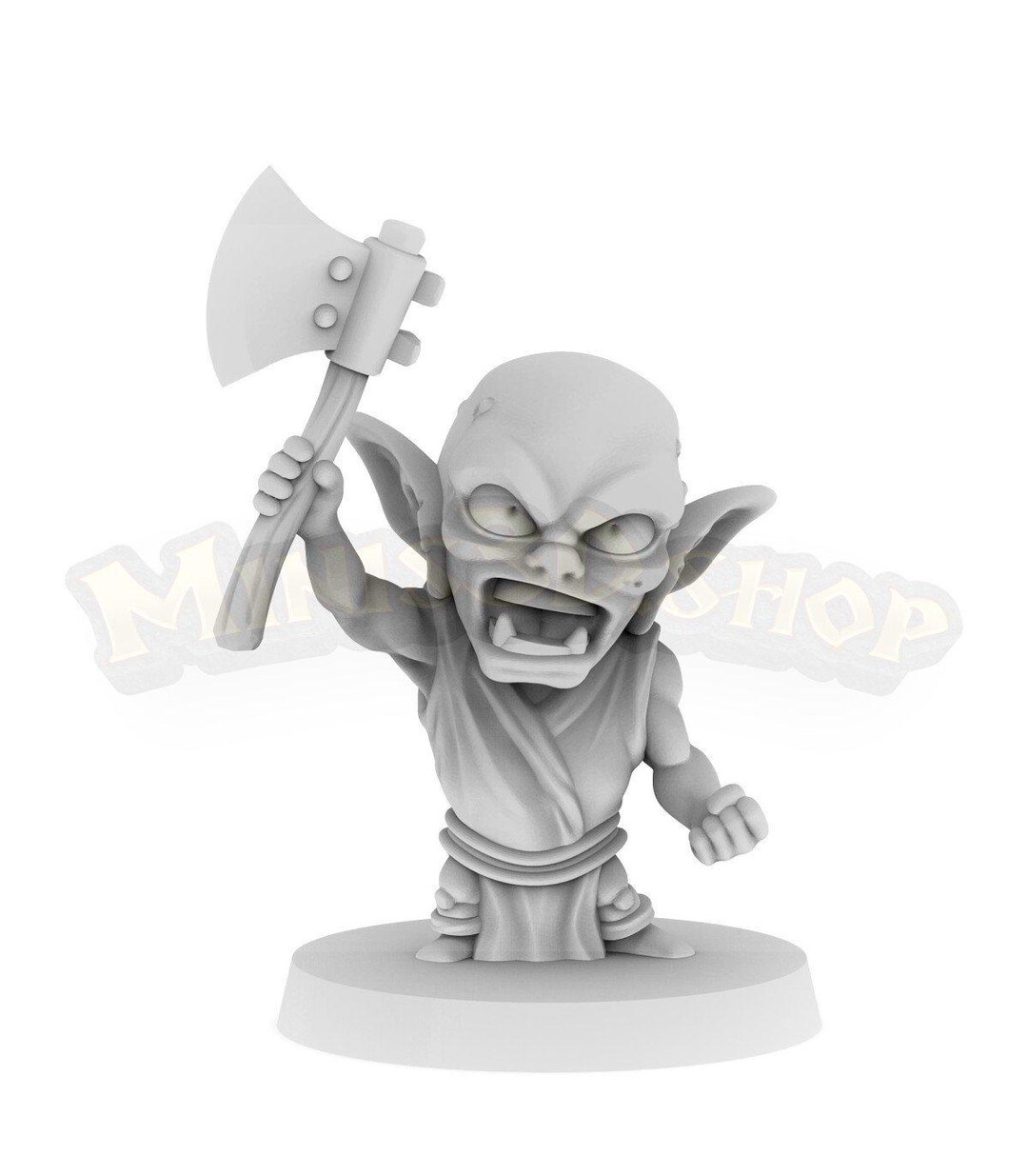 Goblin Axe Chibi AR015 - Etsy