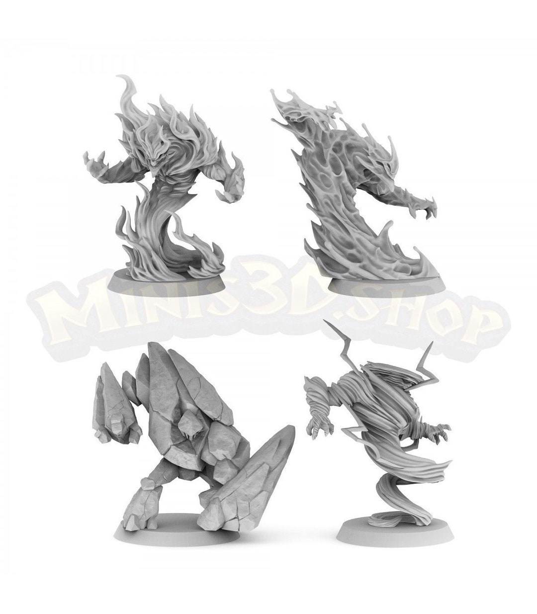 Magical Golems Pack 4M VA255 - Etsy