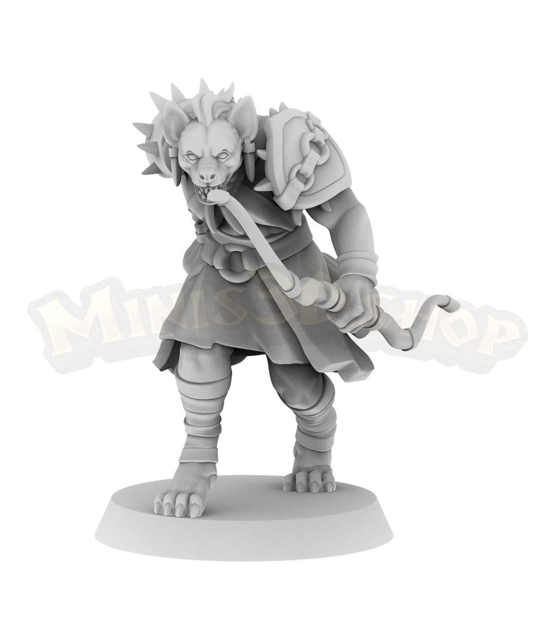 Zyra, Red Fang Gnoll Archer GA273 - Etsy