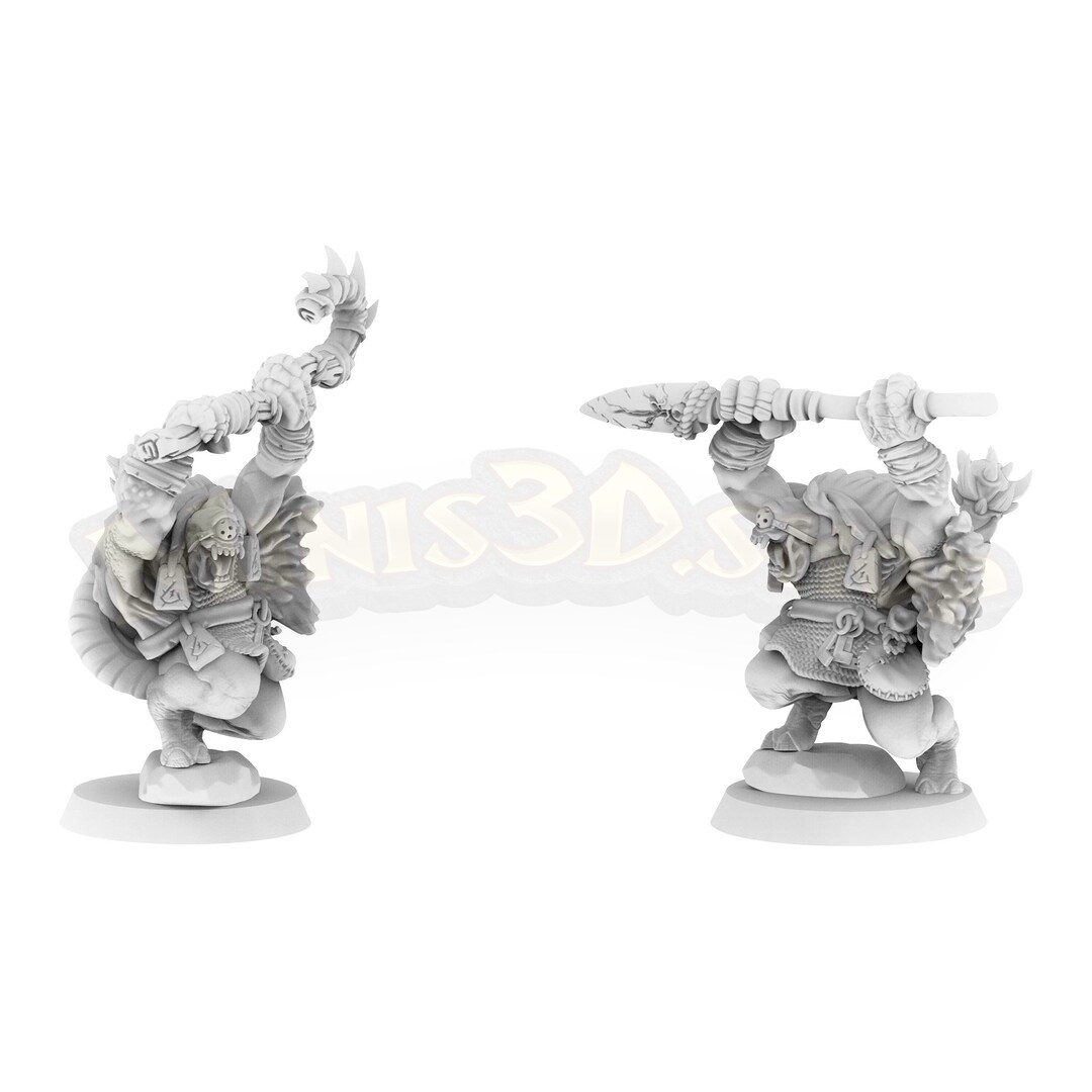 Fimir Shaman - HQ Dungeon by Minis3d - Etsy