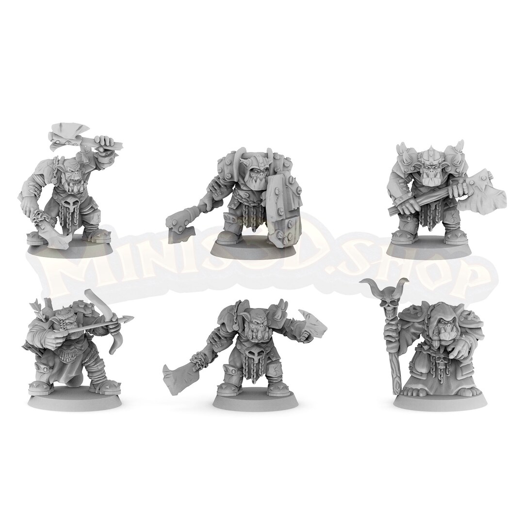 Orc Snaga HQ Dungeon by Minis3d - Etsy