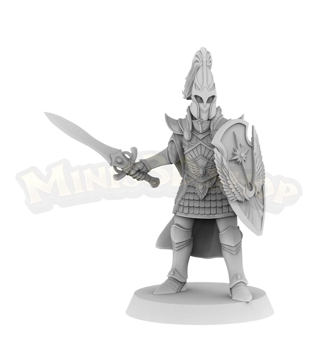 Elenion, the High Elf Knight ME476 - Etsy