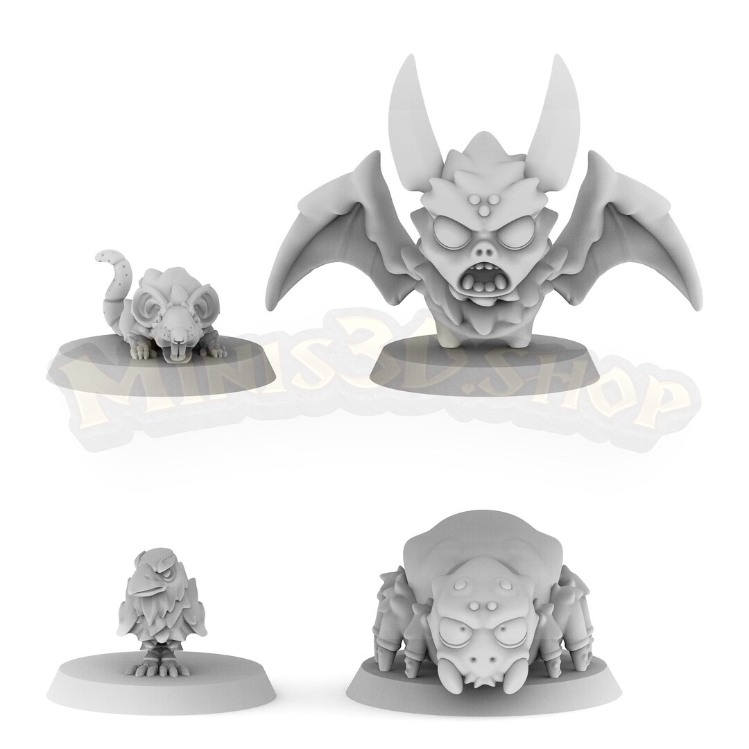 Animals Arcadia HQ Dungeon by Minis3d - Etsy
