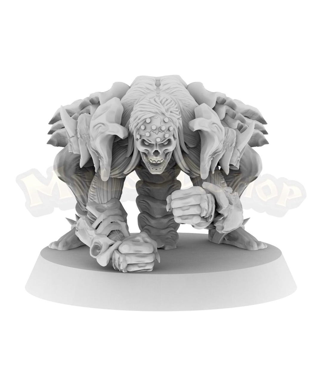 Muscle Elemental Zombie CV279 - Etsy