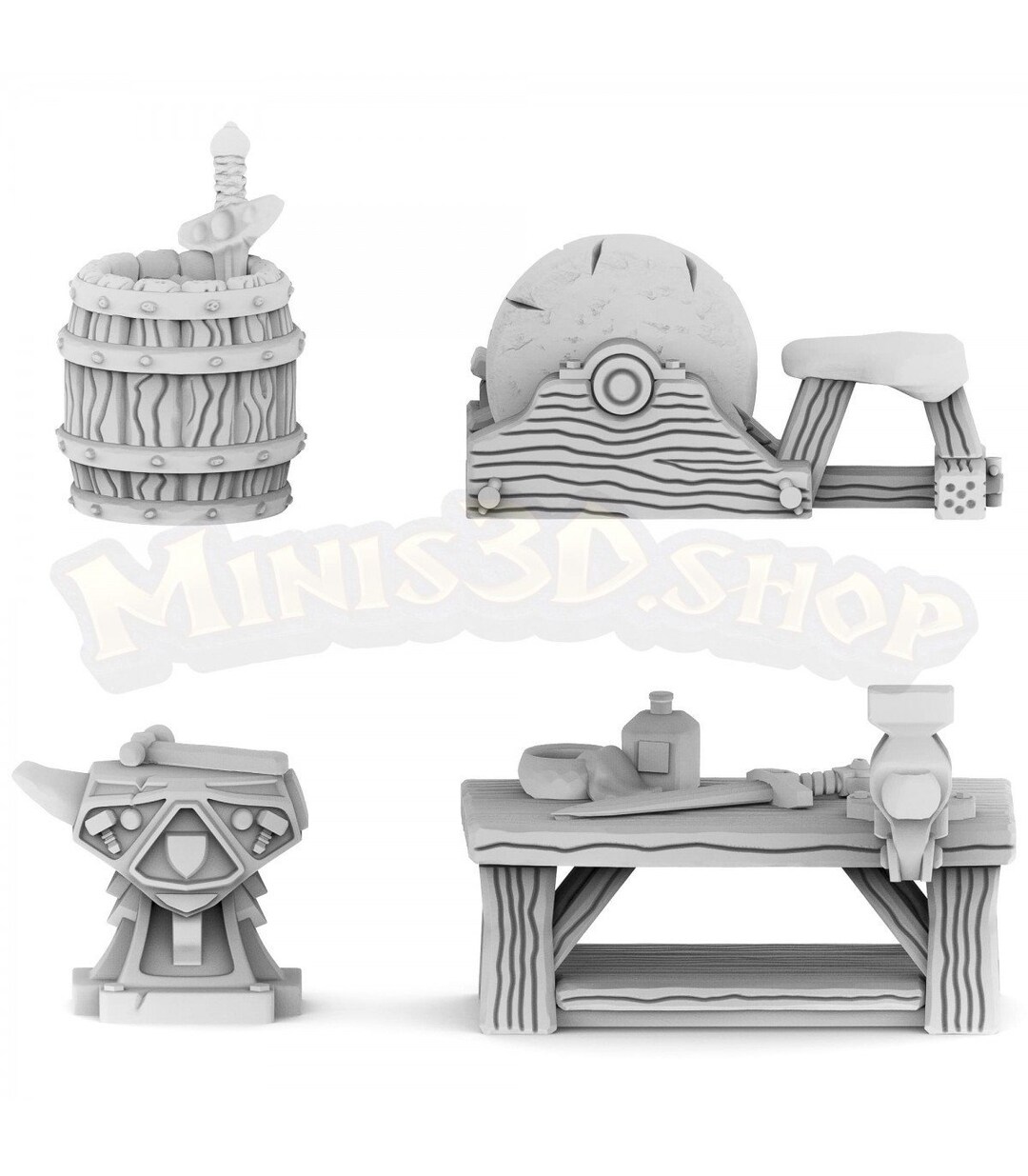 Blacksmith Furniture DR075 - Etsy