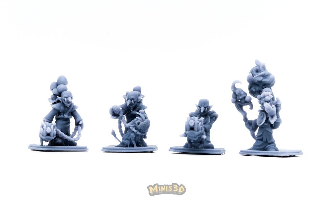 Sneaky Snufflers, Funghoid Shaman, Goblin HQ Dungeon by Minis3d - Etsy