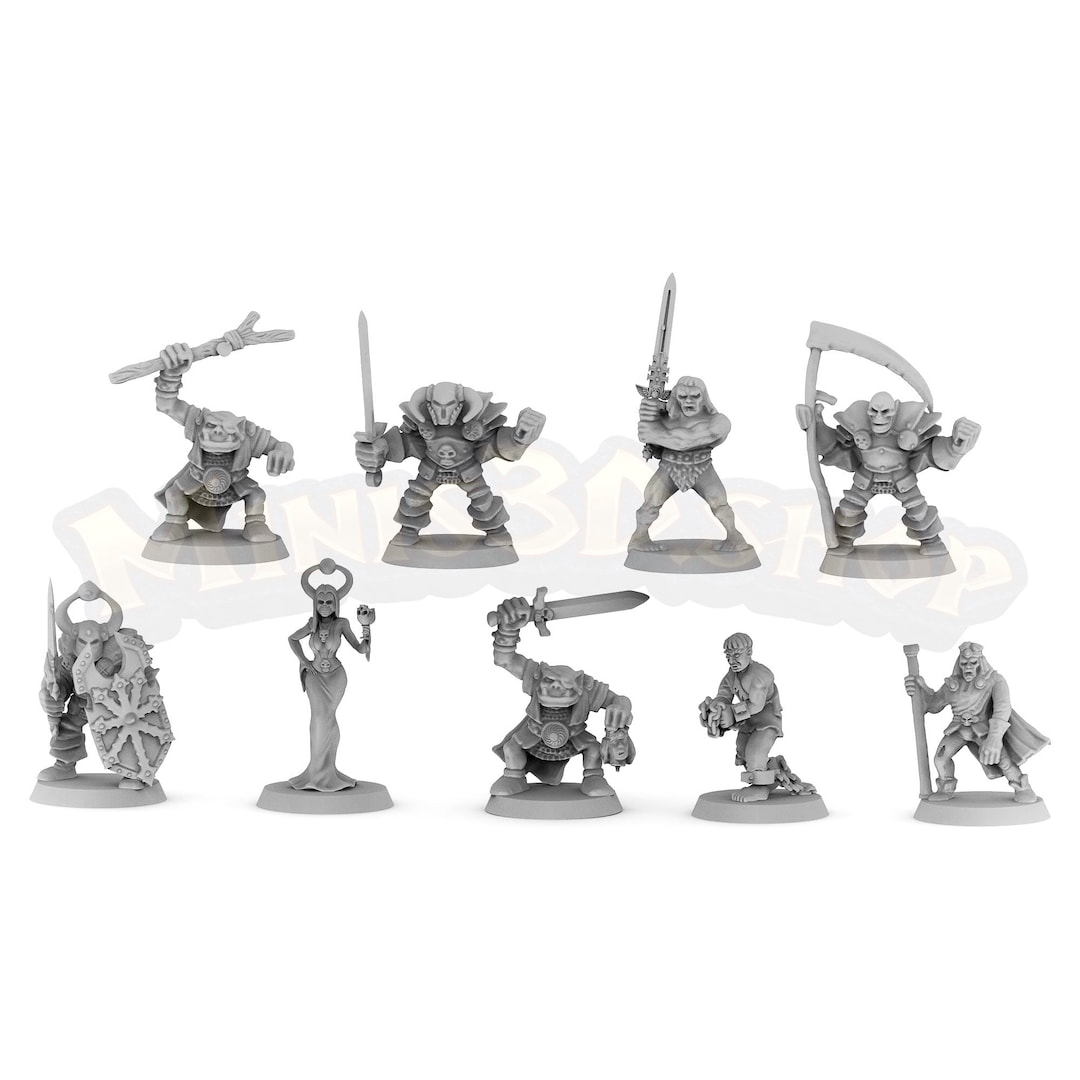 Custom Bosses Classics 1/2 - HQ Dungeon by Minis3d - Etsy