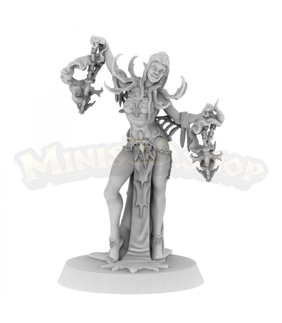 Seraphina Drow Inquisitor CF199 - Etsy