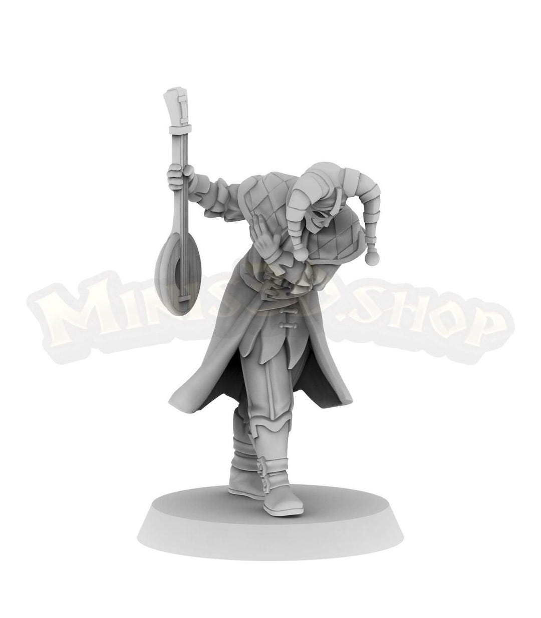 Balin, Minstrel With Mask and Lute GA260 - Etsy