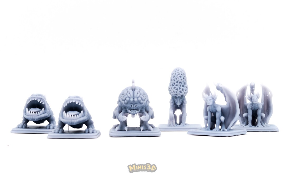 Mini Monster: Imp Squig HQ Dungeon by Minis3d - Etsy