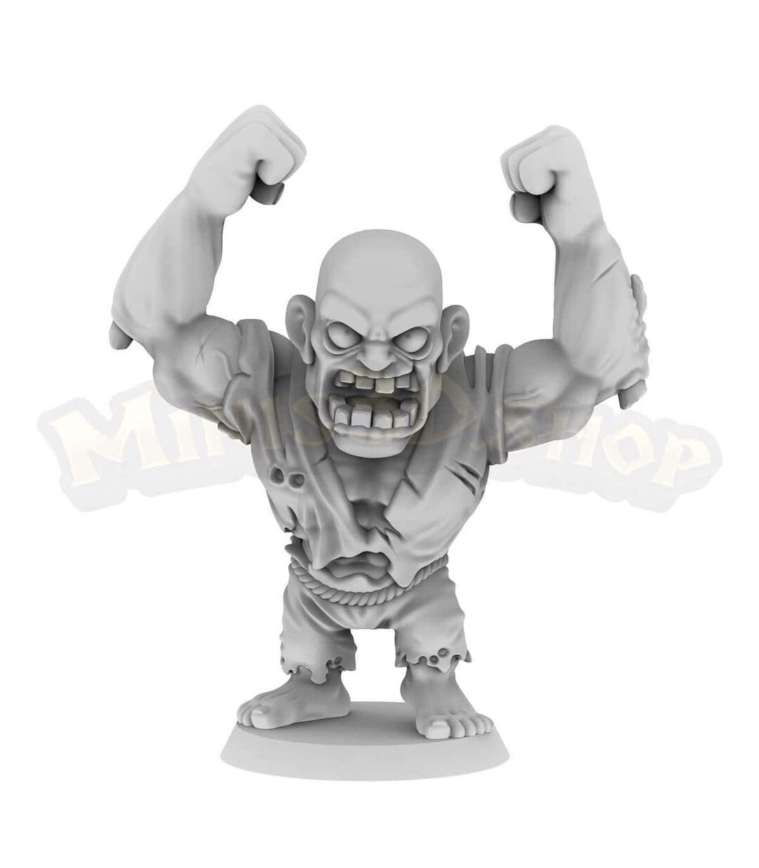 Zombie Abomination Chibi AR196 - Etsy