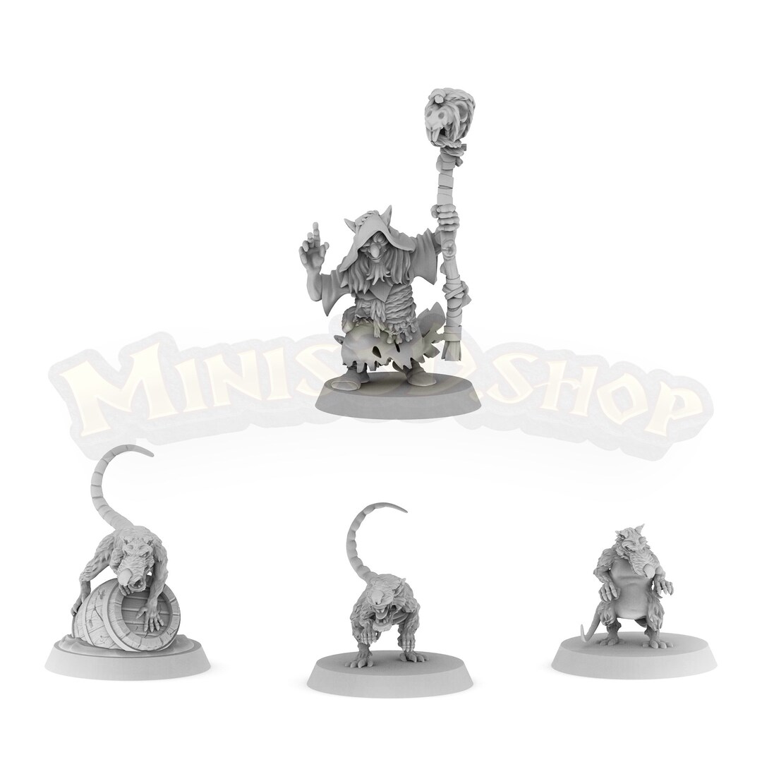 Lord of the Rat - HQ Dungeon by Minis3d - Etsy