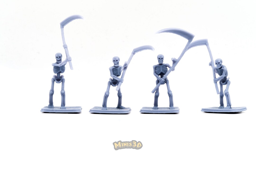 Skeleton Remake Update HQ Dungeon by Minis3d - Etsy