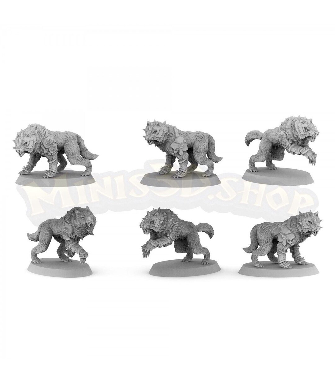 Battle Wolves Pack 6M ON629 - Etsy