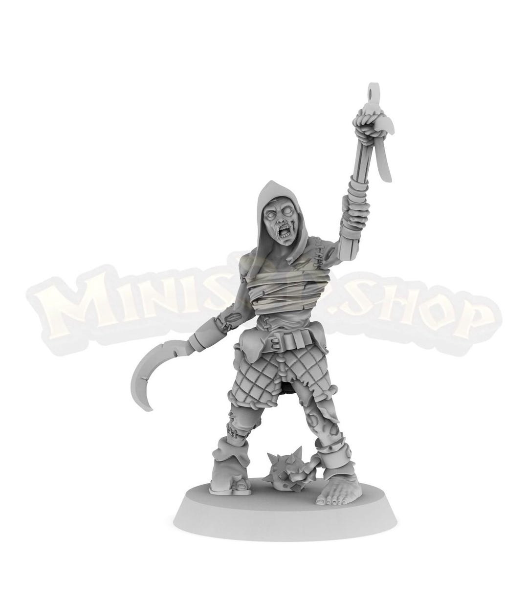 Azrael, the Zombie Chief of the Host of the Wandering Dead GA354 - Etsy