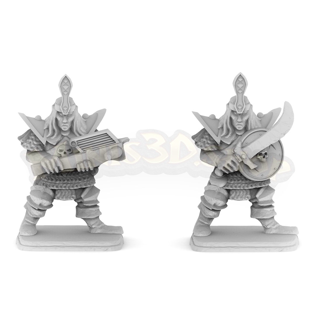 Dark Elf - HQ Dungeon by Minis3d - Etsy