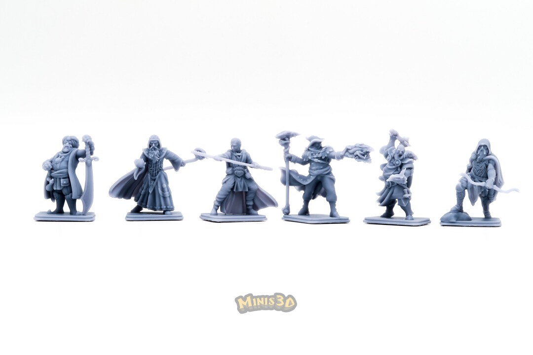 Heroes 1: Merchant Cleric Monk Wizard Ranger HQ Dungeon - Etsy