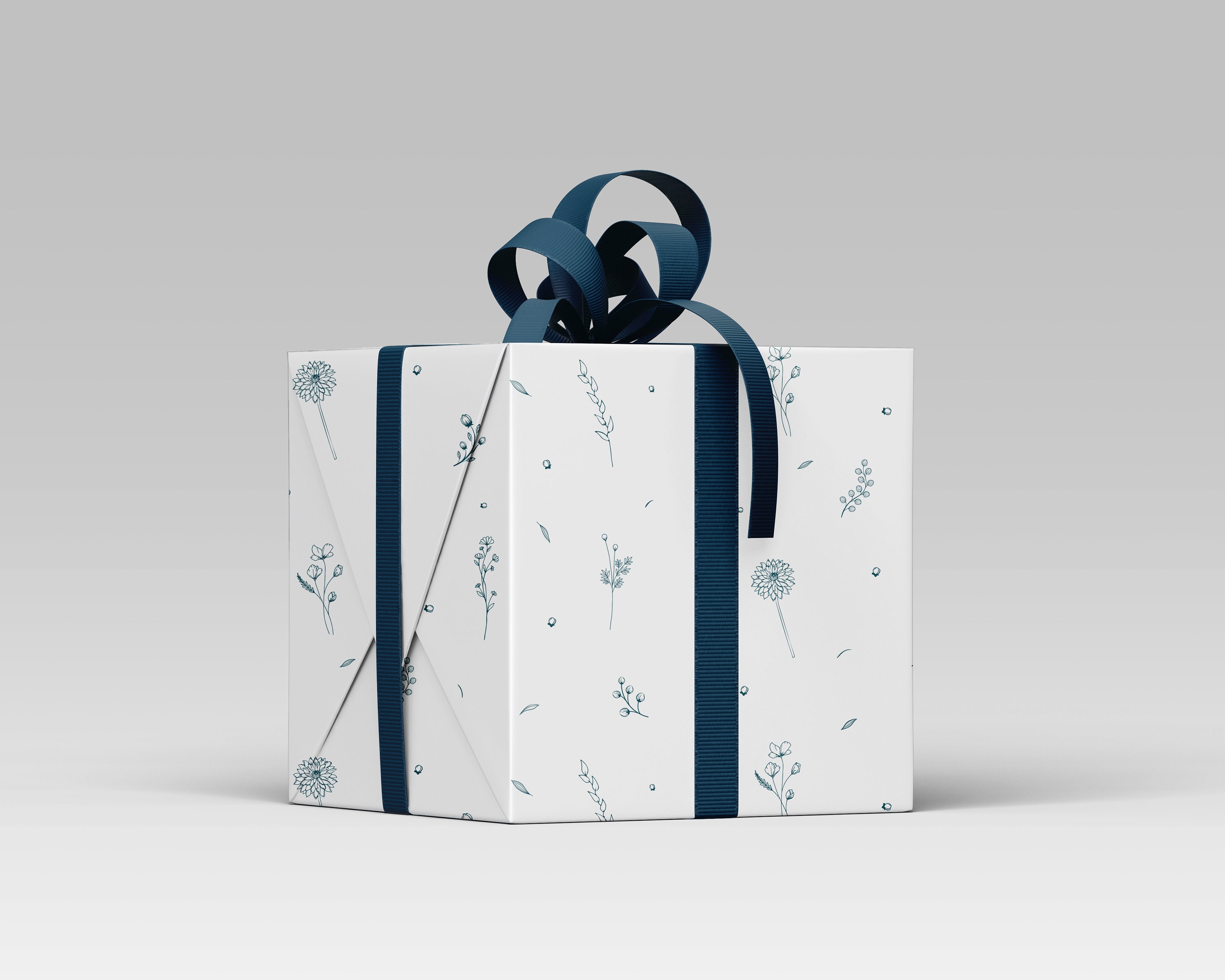 Printable Wrapping Paper, Floral Gift Wrap, Instant Download, Tissue ...