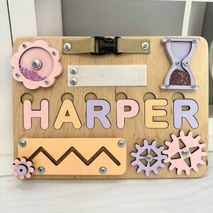 Custom Fidget Toy Board for Girl, Baby Puzzle, Montessori Toy, Baby ...