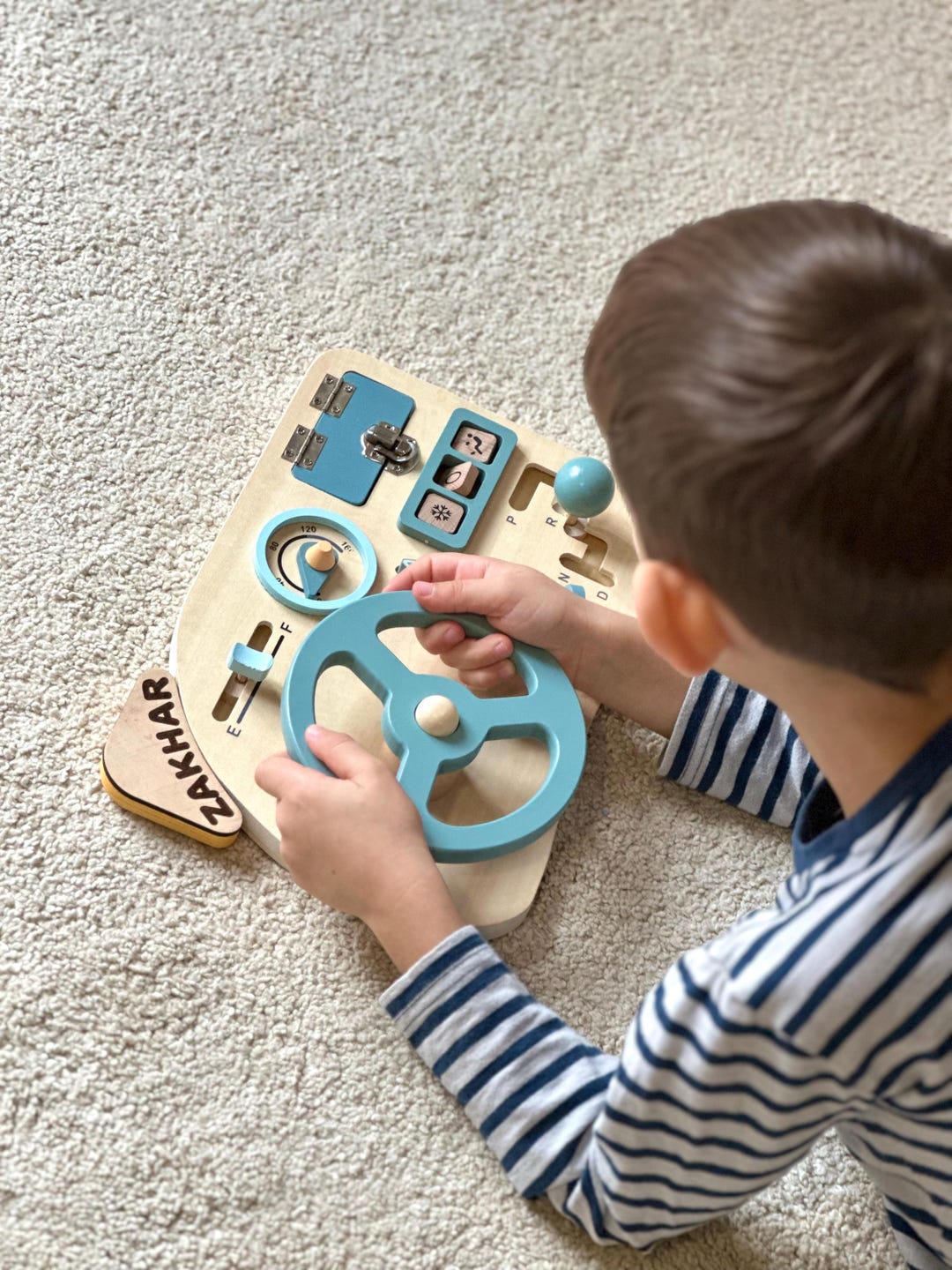 Organic Steering Wheel Fidget Toy Gift, Custom Activity Toys ...