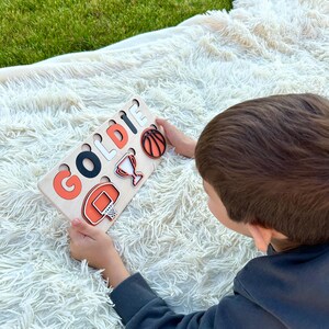 Personalized Baby Basketball Name Puzzle, Busy Puzzle for Toddler ...