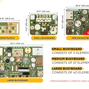 Large Olive Green Busy Board, Goddaughter Gifts, Eco Friendly Toy ...