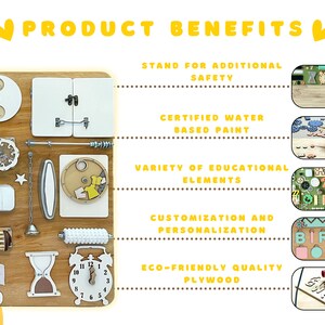 Large Olive Green Busy Board, Goddaughter Gifts, Eco Friendly Toy ...