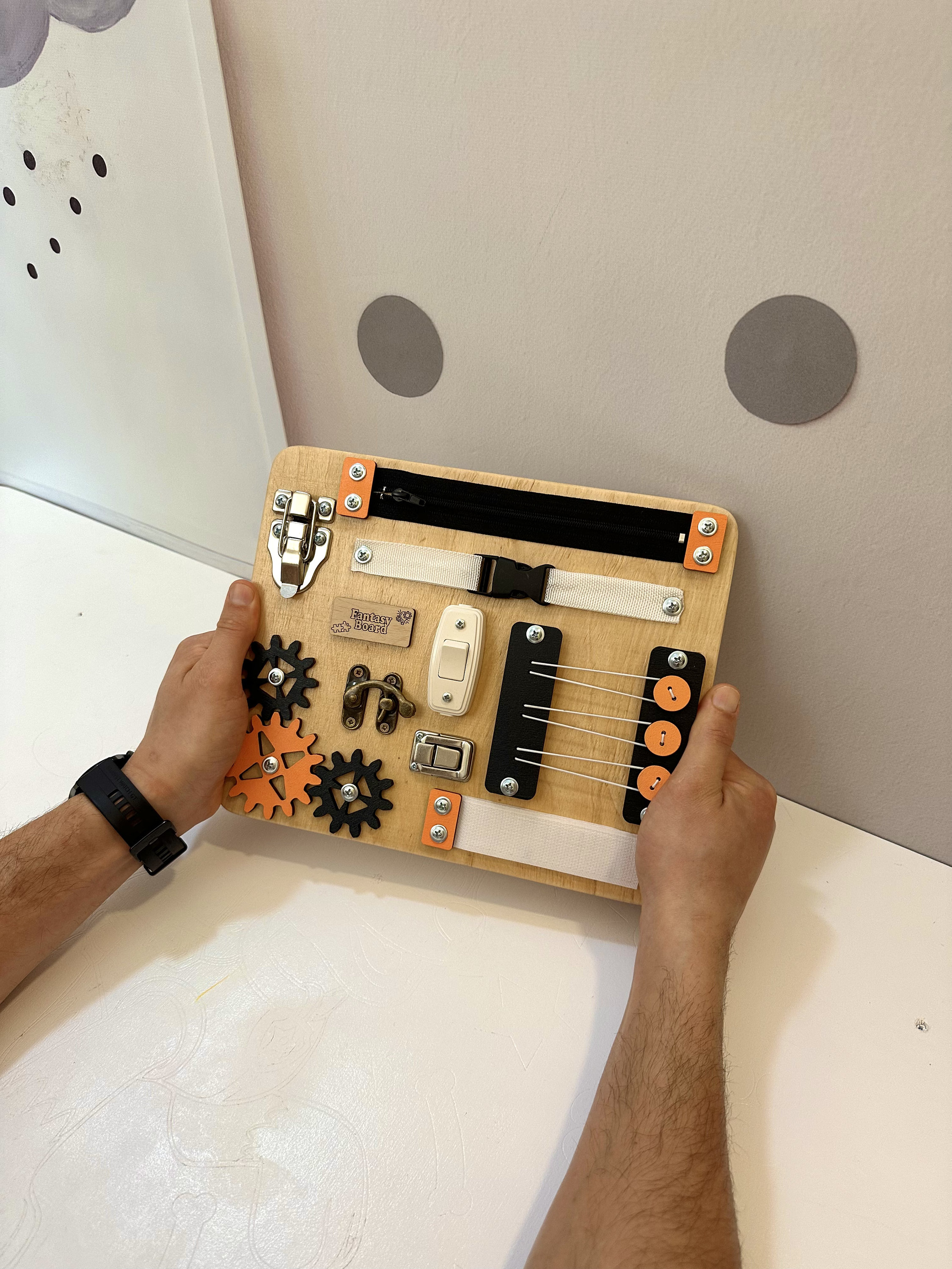 Dementia Activities Busy Board for Senior, Fidget Toy for Adult ...