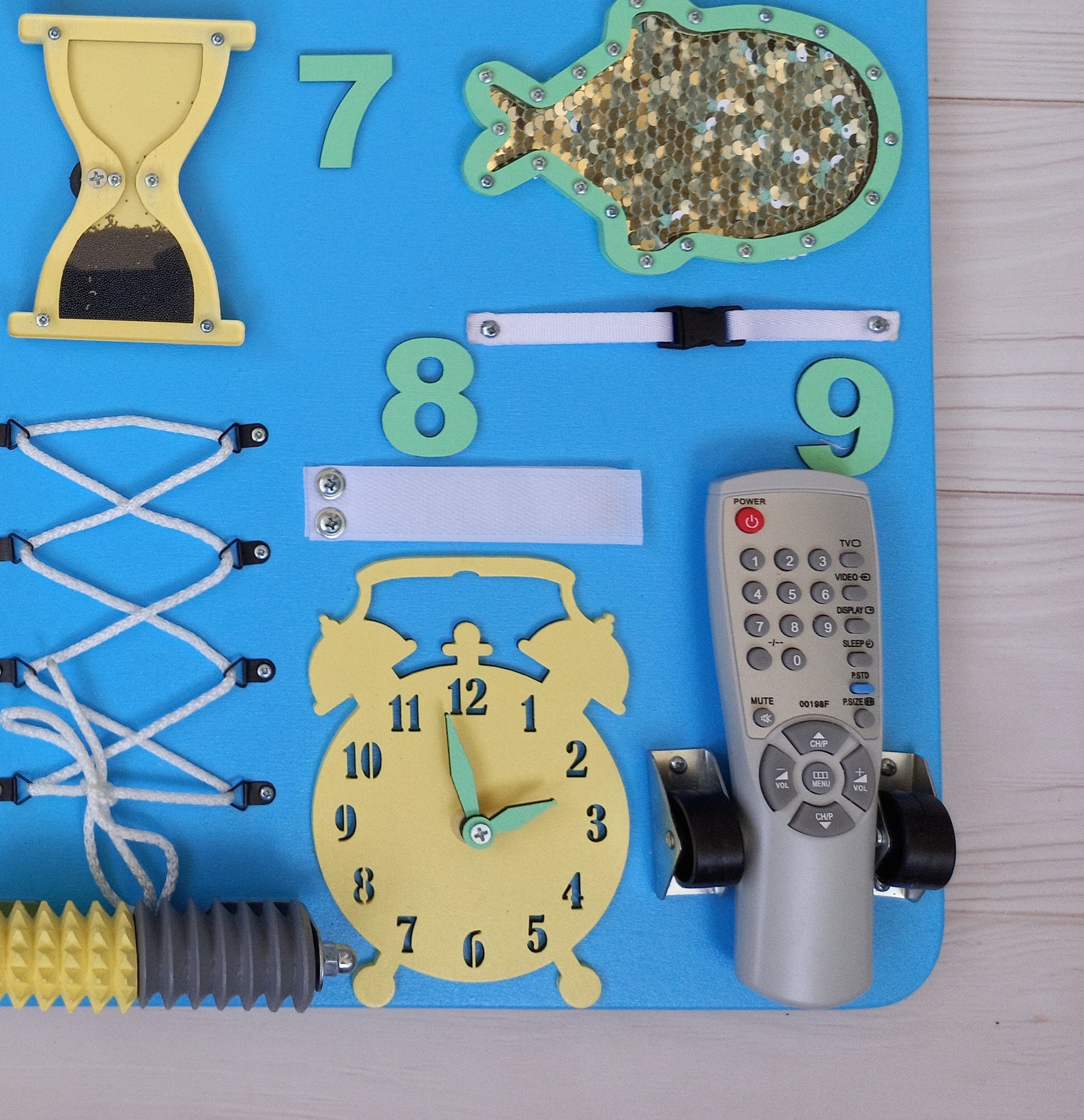 Activity Board Montessori Sensory Board busy board | Etsy