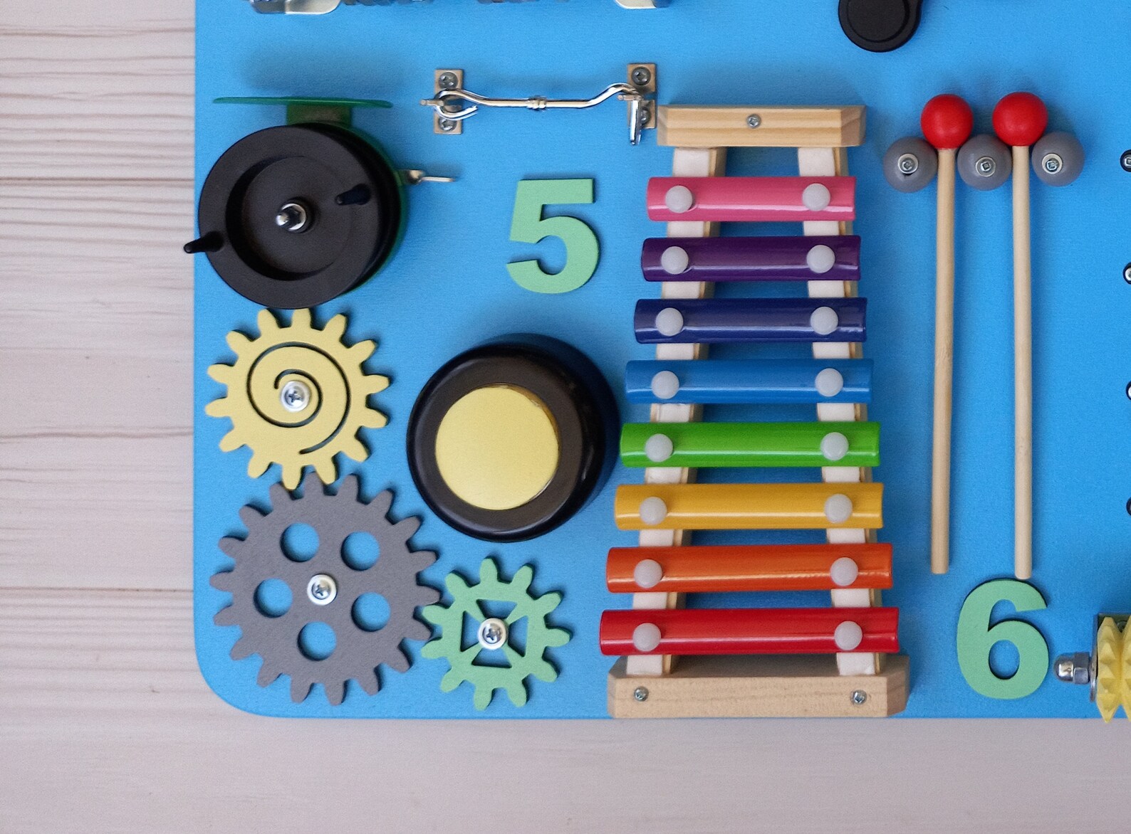 Activity Board Montessori Sensory Board busy board | Etsy