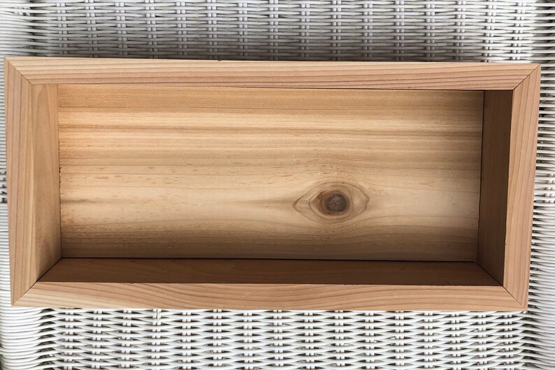 Cedar Box Unfinished - Etsy