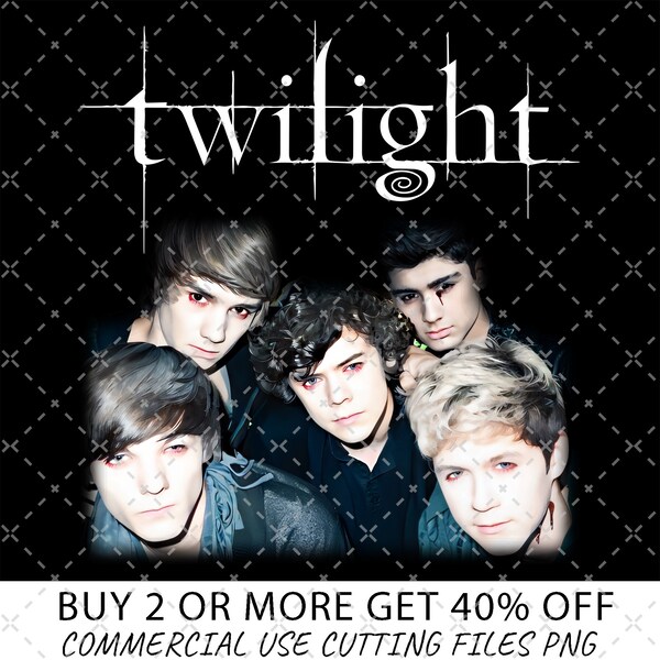 Twilight One Direction Shirt - Etsy