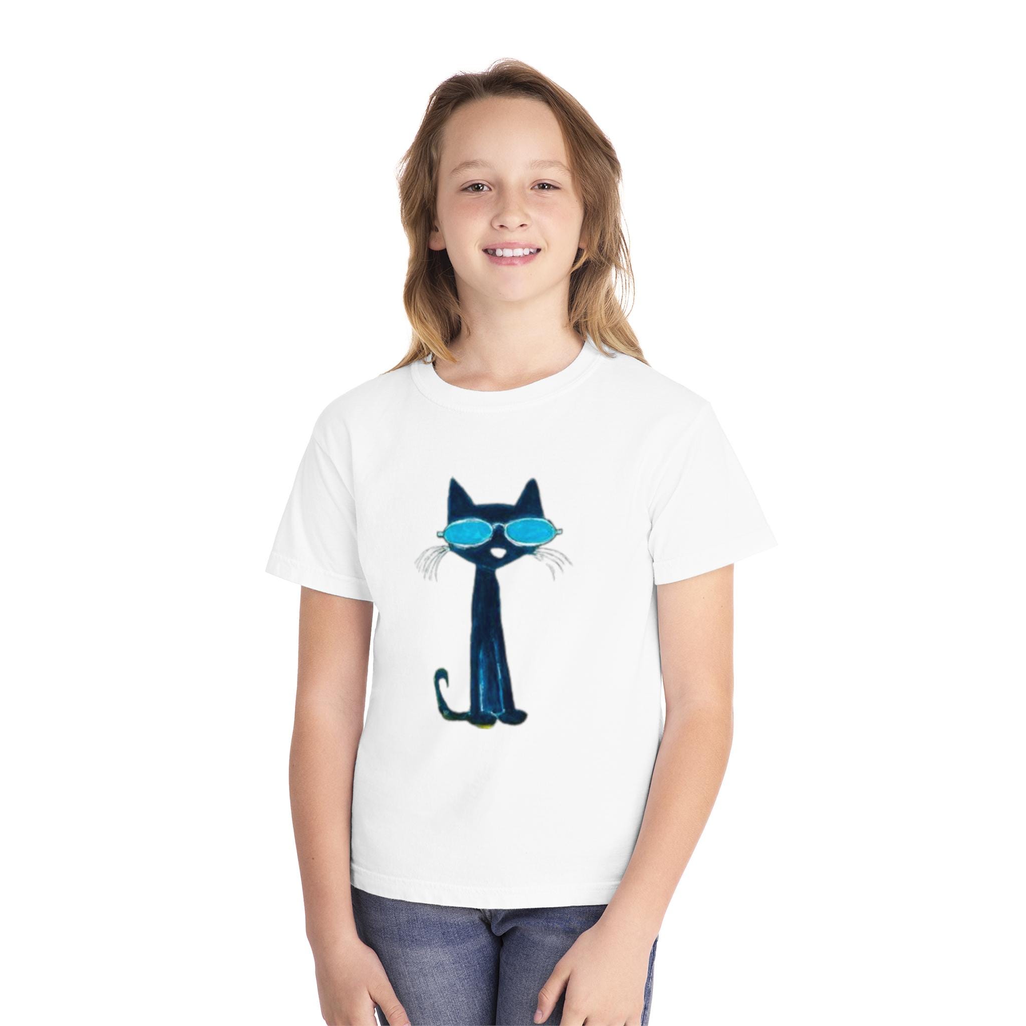 Pete the Cat Youth Midweight Tee - Etsy
