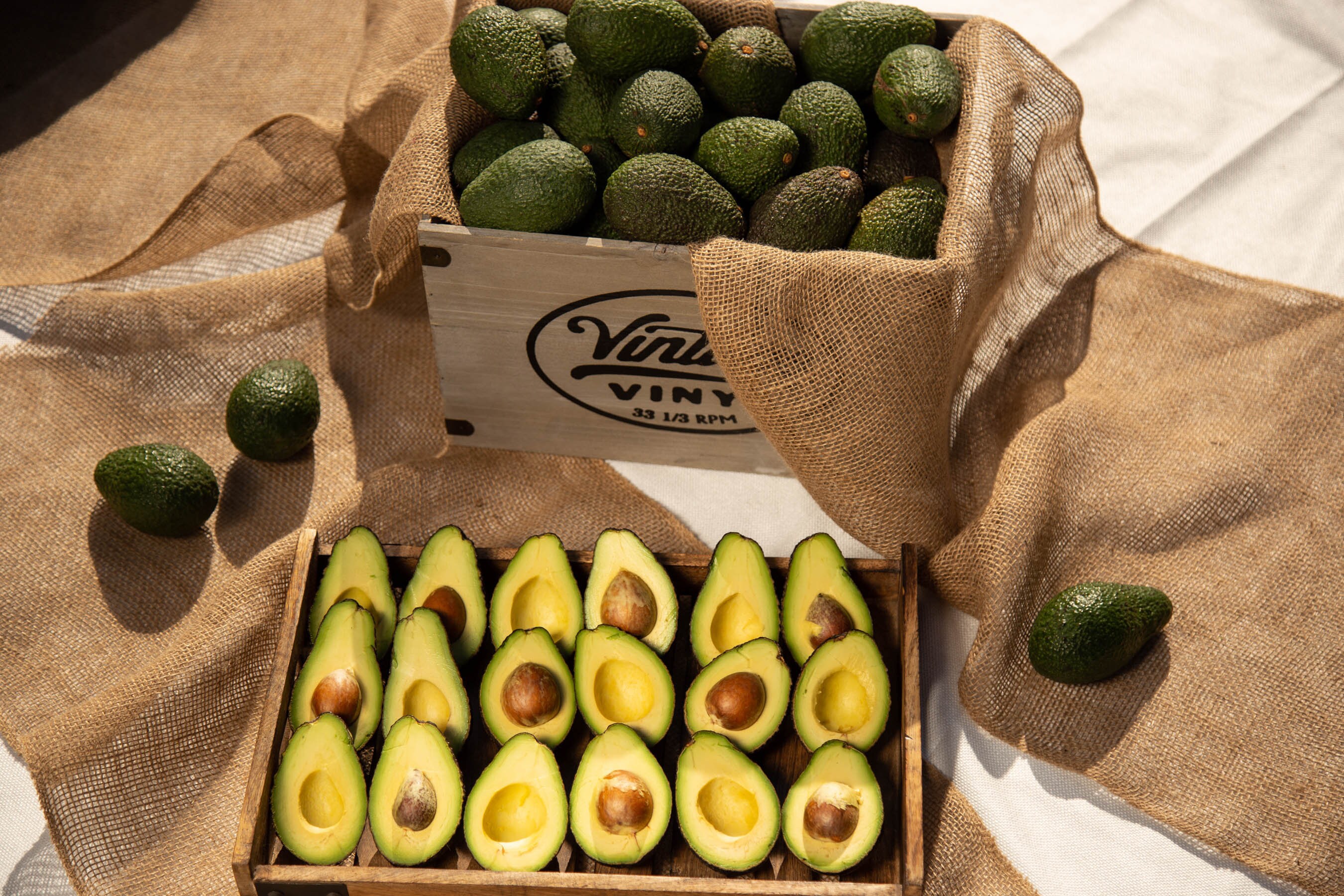 Large Organic Avocado Box 12 to 16 min. 5 lbs California | Etsy