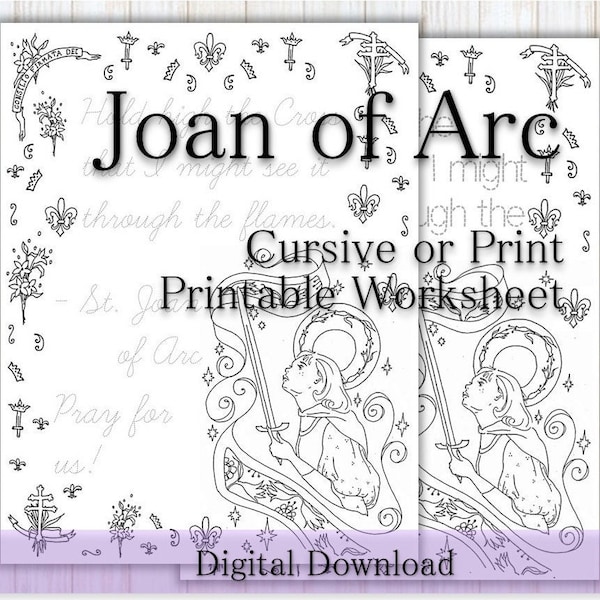 French Cursive Handwriting - Etsy