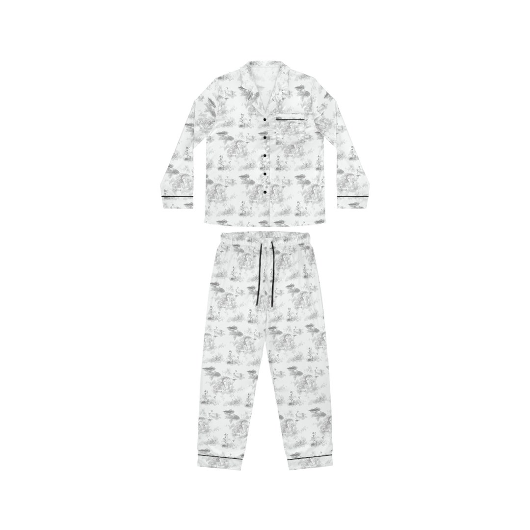 Catholic Pjs "annunciation Toile" Print With Mary, Gabriel, Holy Spirit ...