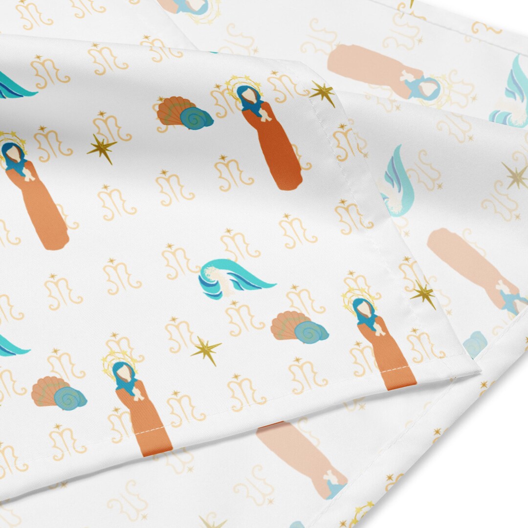 Maris Stella Catholic Bandana Featuring Our Lady Star of the Sea ...