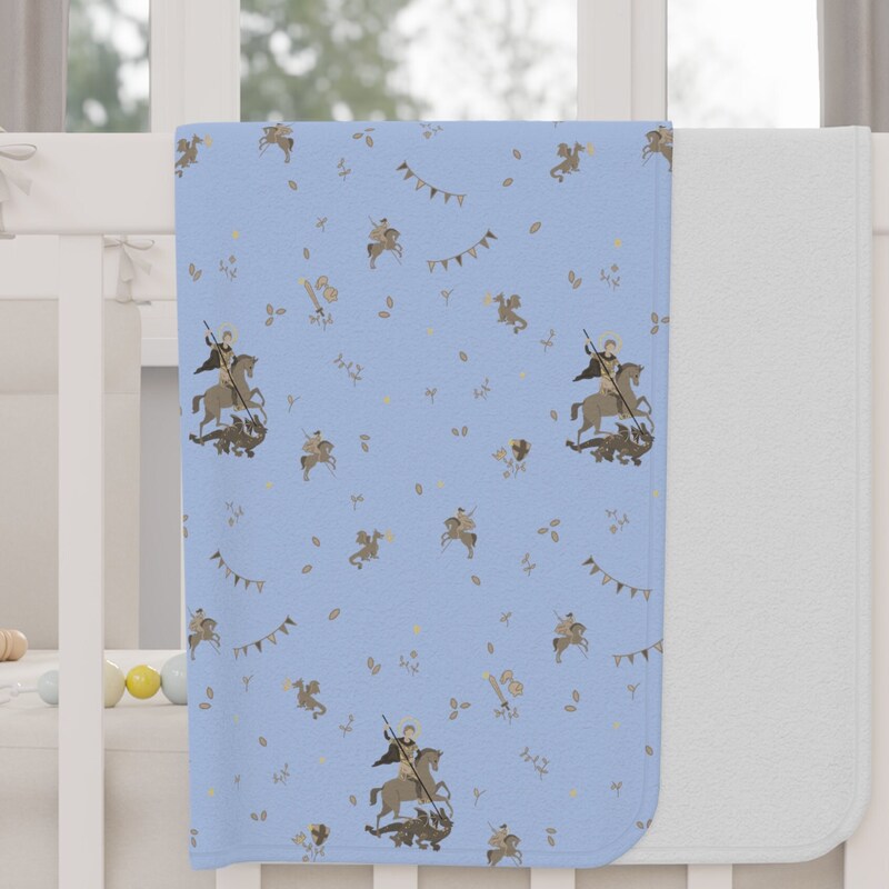 St Michael Blanket - Etsy