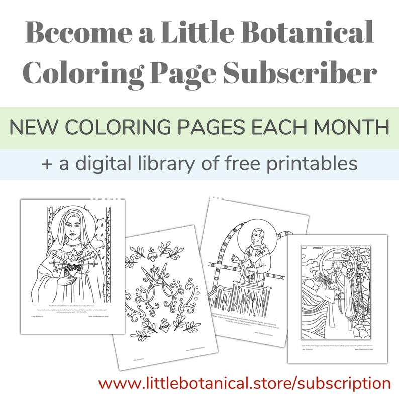 St. Hildegard of Bingen Printable Coloring Page, Doctor of the Church ...