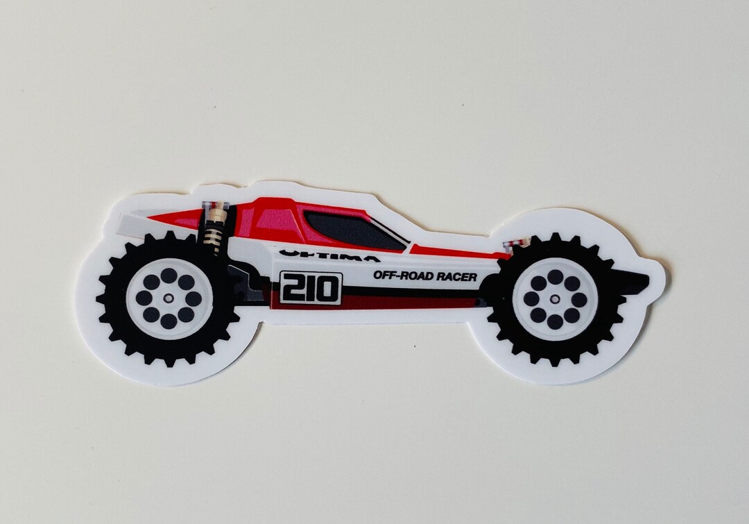 Kyosho Turbo Optima Sticker - Etsy