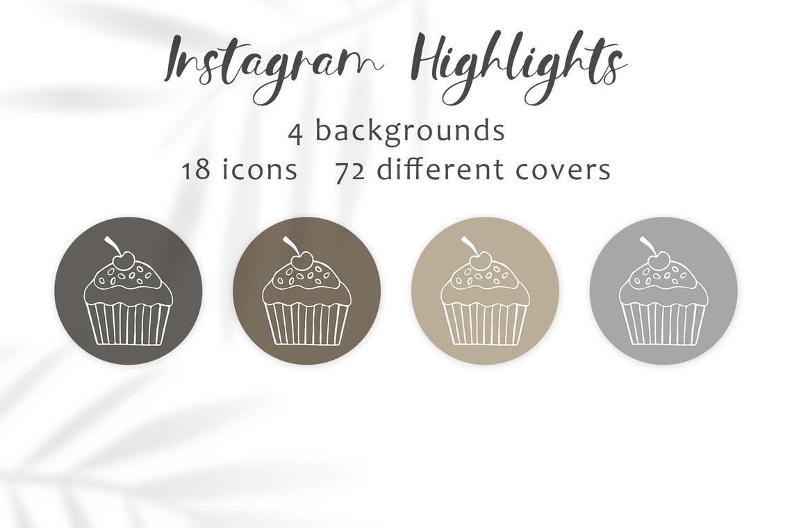 Restaurant Highlight Covers Food Icons Hghlight Icons | Etsy