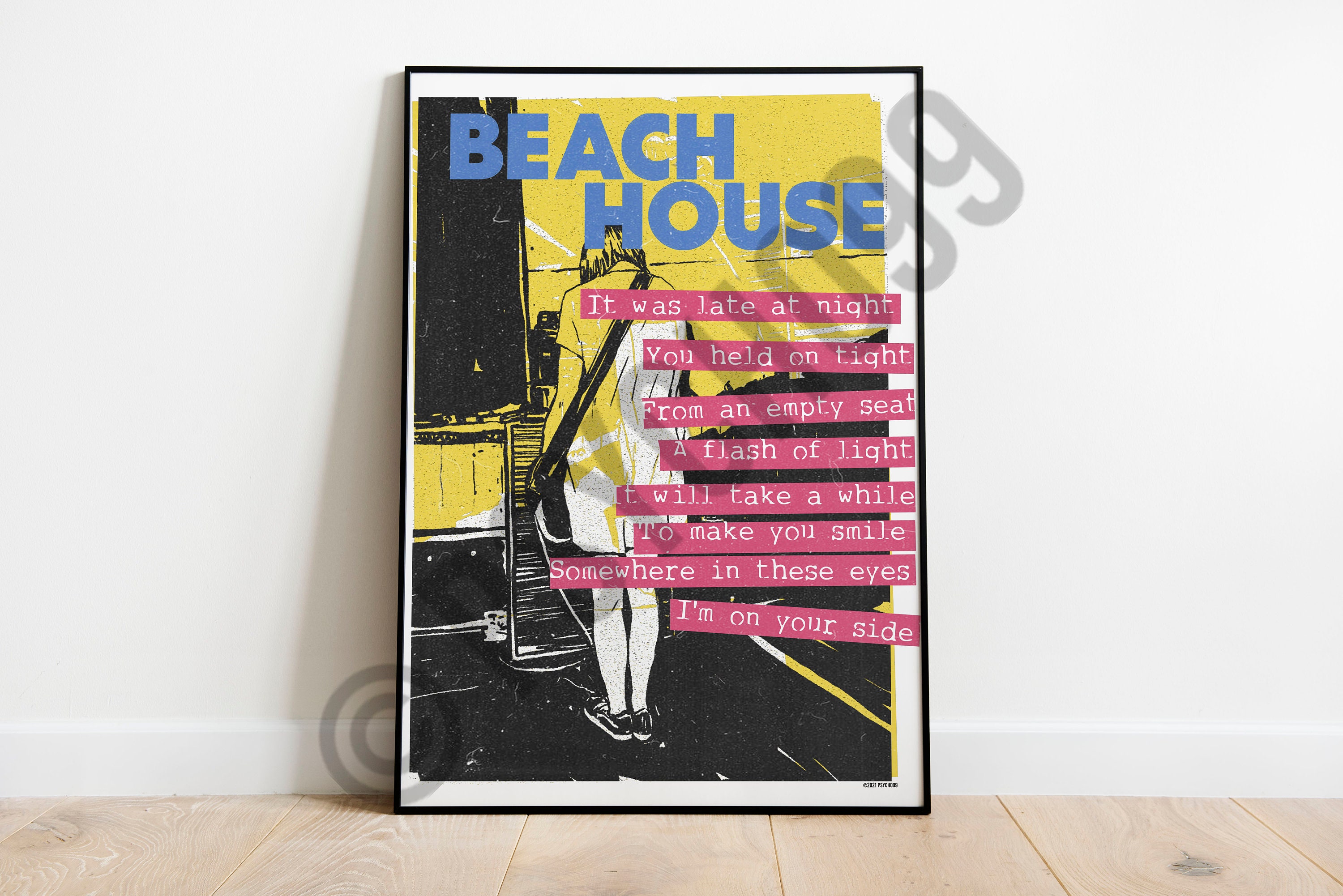 Beach House Band Poster