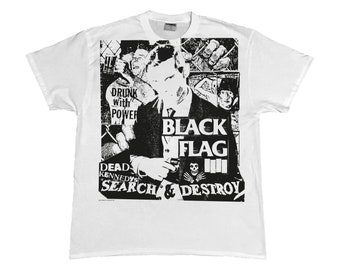 Punk Destroy Shirt - Etsy