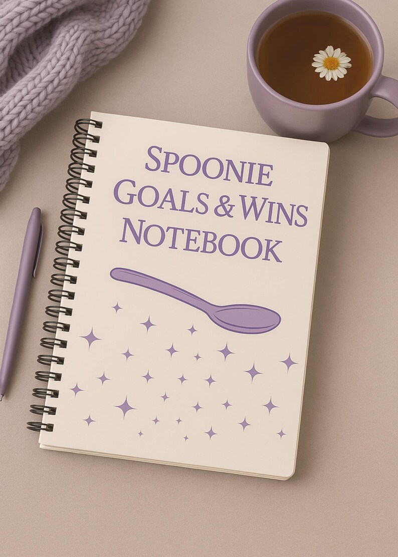 Spoonie Goals & Wins Notebook: Inspirational Self-care Journal - Etsy