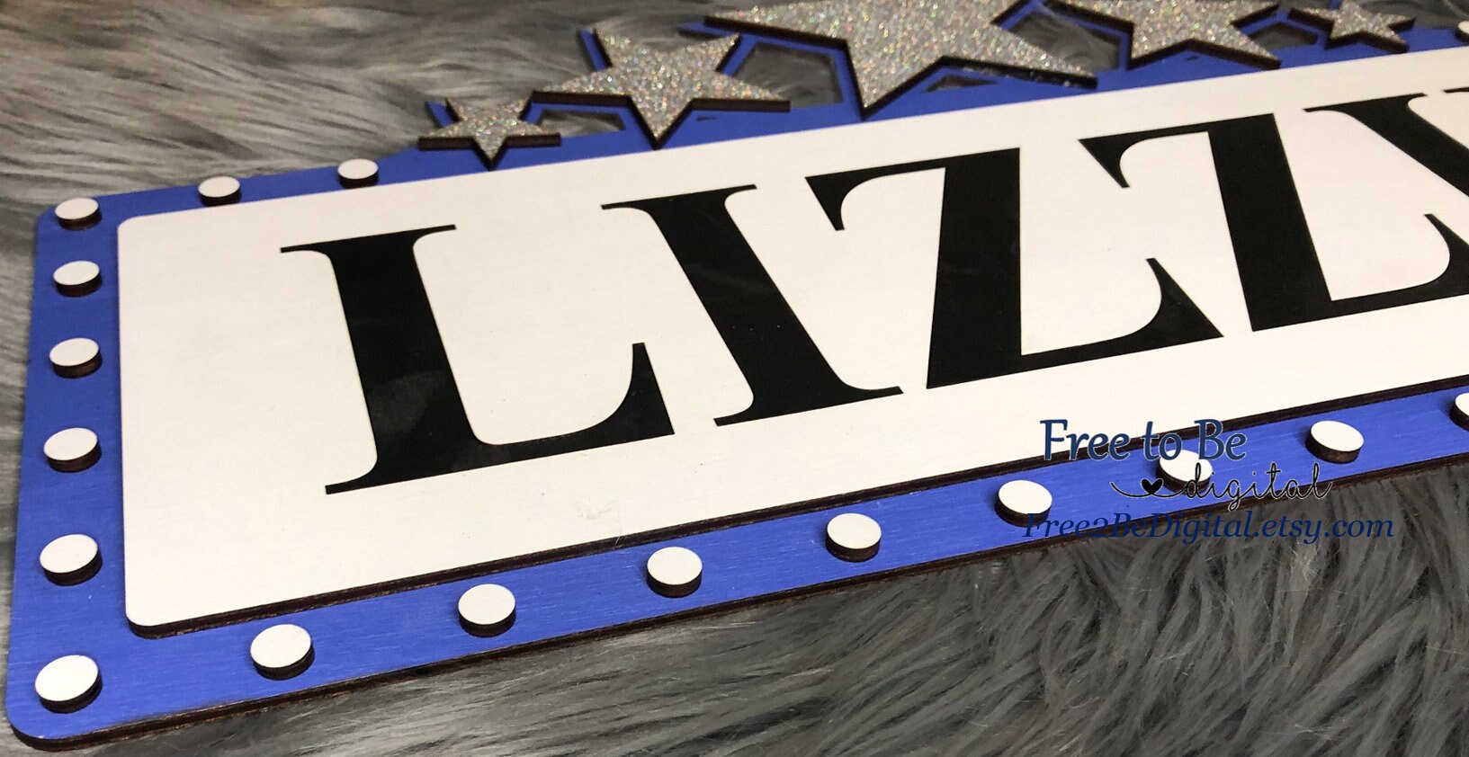 Star Name Sign Cut File SVG for Glowforge Laser Cutters - Etsy